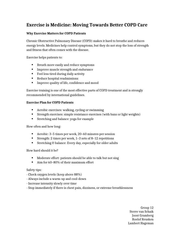 Assignment Week 1 Group 12 | PDF | Strength Training | Chronic ...