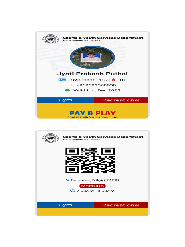 Id Card Gy 0000387137 | PDF