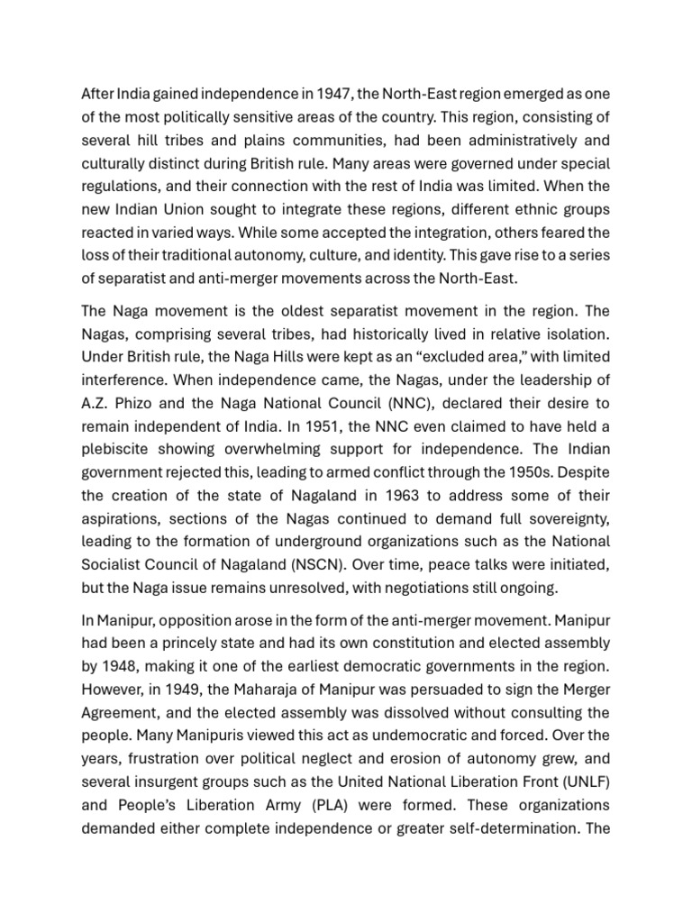 Anti Marger Movement | PDF