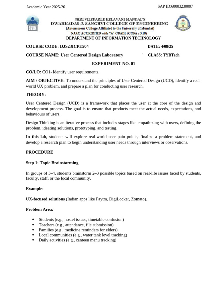 Exp 1_ucd | PDF | Diet (Nutrition) | Diet & Nutrition