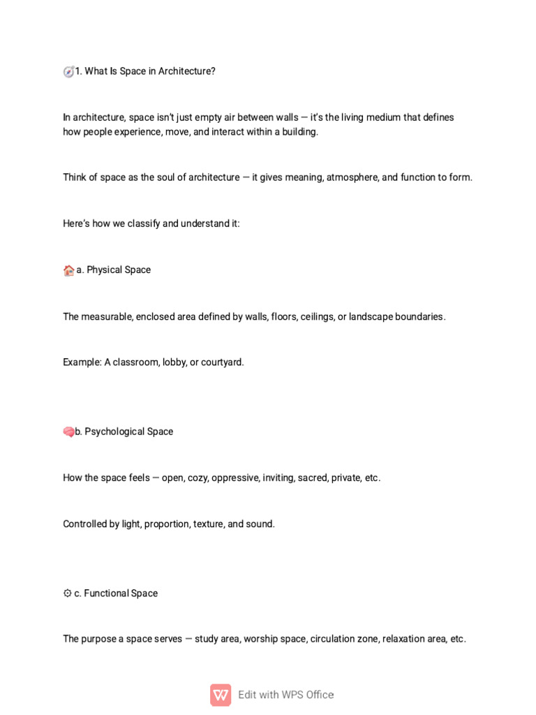 ? 1. What is S-WPS Office | PDF | Space | Room