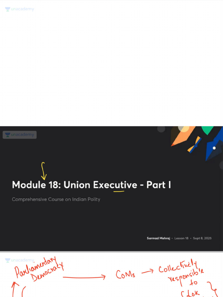 Module 18 Union Executive - Part I With Anno 1763683584631 | PDF