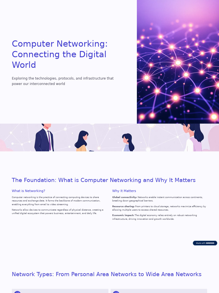 Computer Networking Explained: Types & Layers | PDF | Computer Network ...
