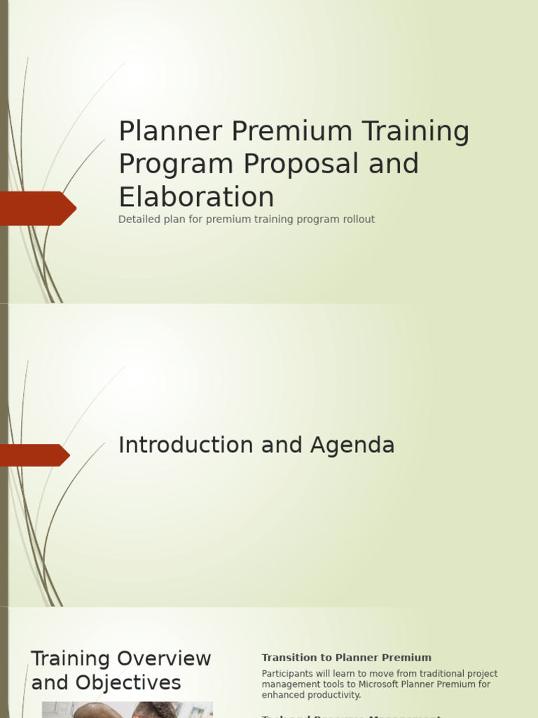 Planner Premium Training | PDF | Business | Computing