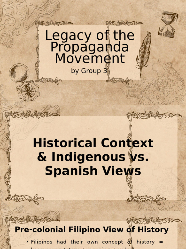 Legacy of the Propaganda Movement | PDF | Philippines | Spanish East Indies