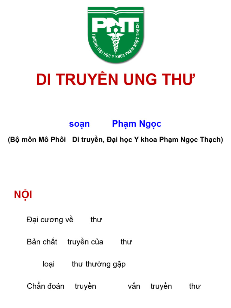 Di Truyen Ung Thu | PDF