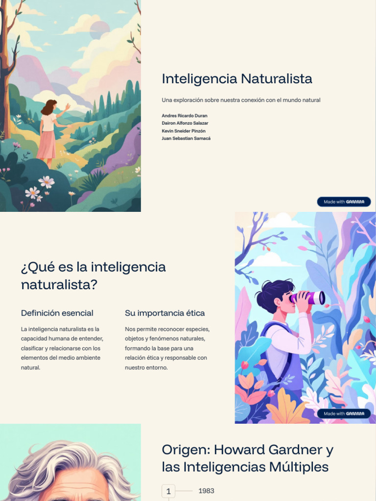 Inteligencia Naturalista | PDF | Sustentabilidad | Entorno natural