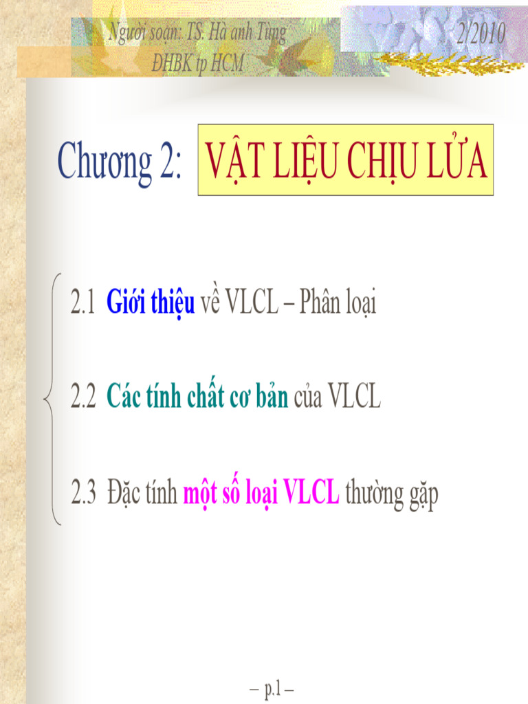 Vat Lieu Nhiet Lanh - C2 - Vat Lieu Chiu Lua | PDF