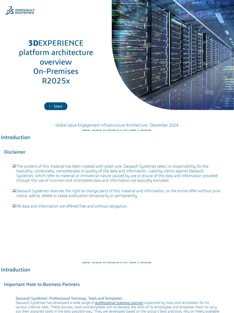 3DEXPERIENCE Platform Architecture Guide | PDF | Metadata | 64 Bit ...