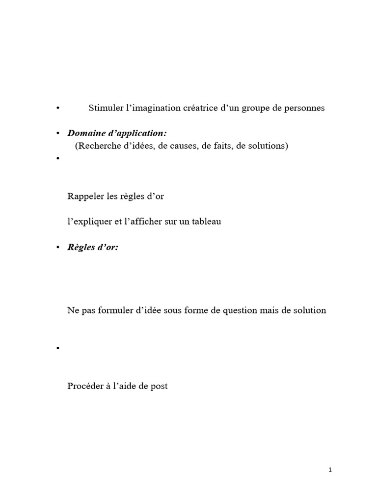 Outils de Management de La Qualité | PDF | Réflexion