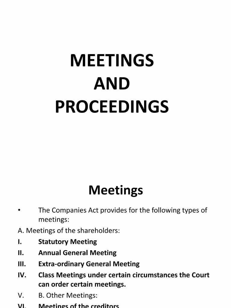 Meeting and Proceeding | PDF