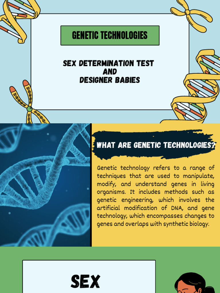 Sex Determination Test, Designer Baby and Abortion | PDF | Designer ...