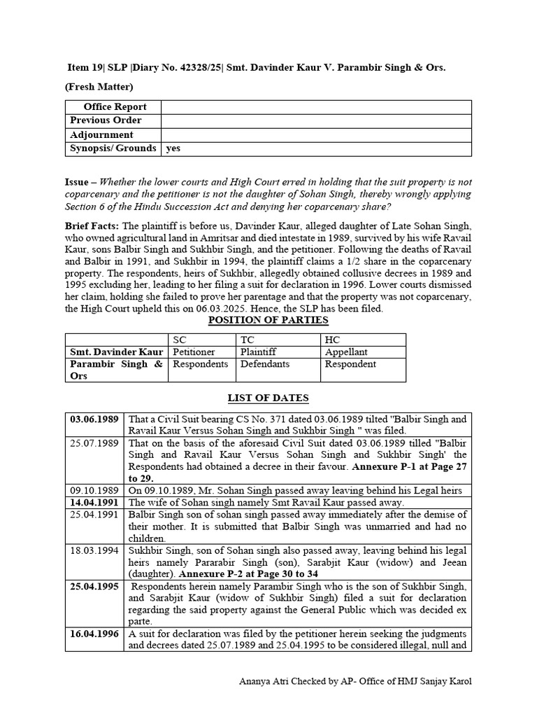 Item 19 03.11.2025 | PDF | Lawsuit | Judgment (Law)