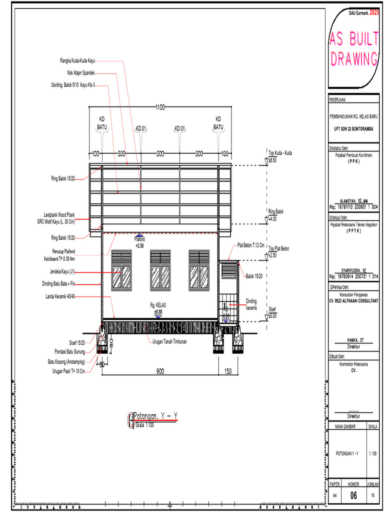 As Build Drawing (RKB) - Model1 | PDF