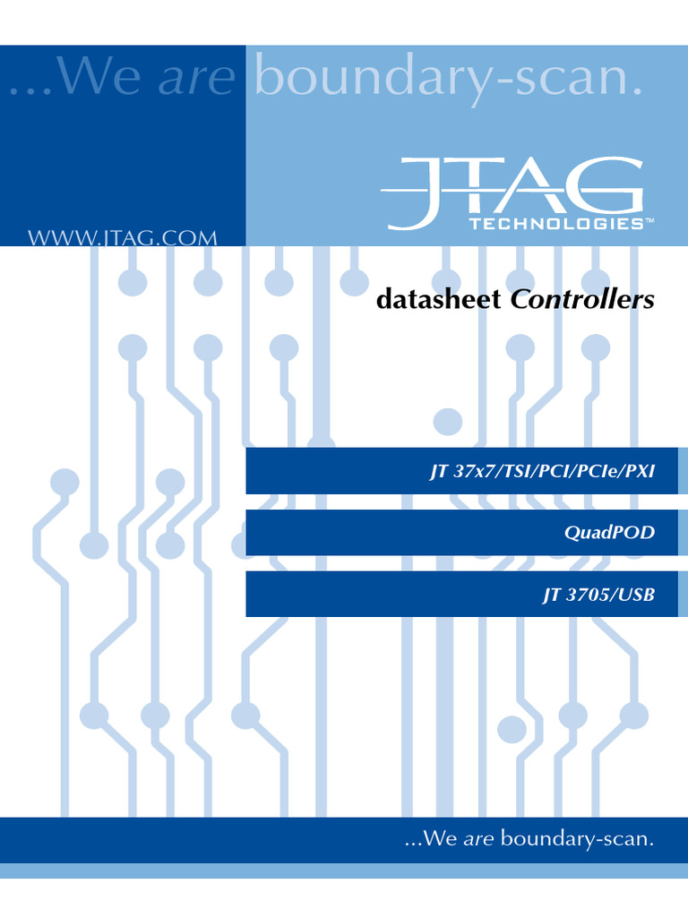 JTAG Technologies - Controller data-sheet EU | PDF | Usb | Computing