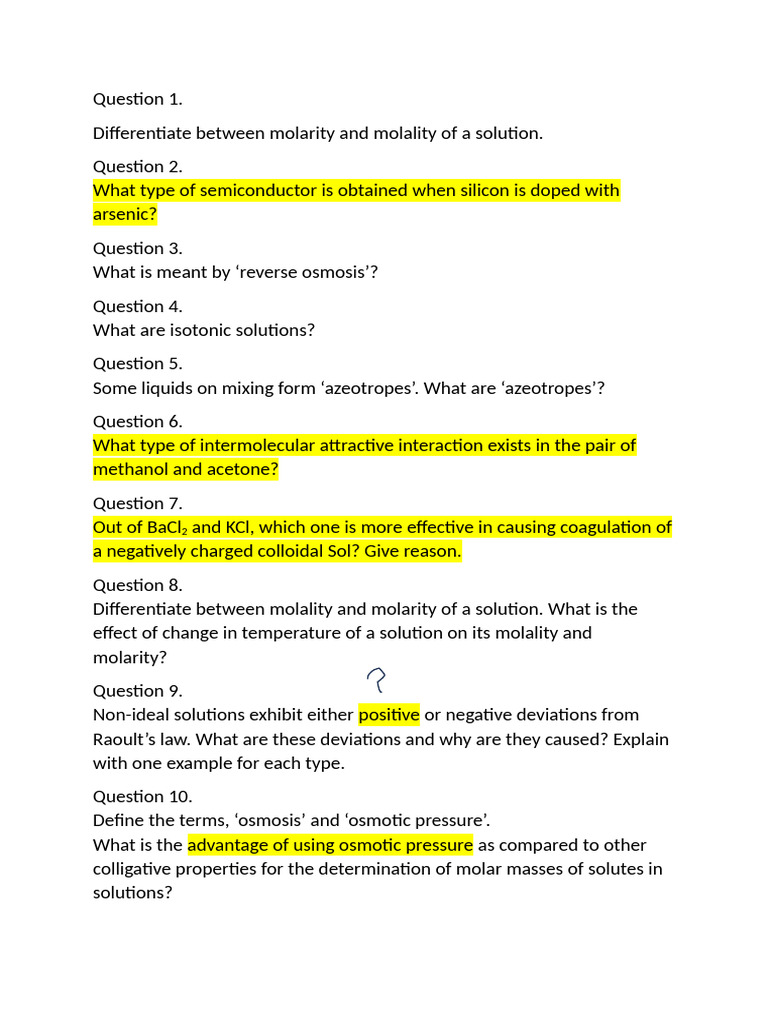 Solutions Chapter 1 | PDF