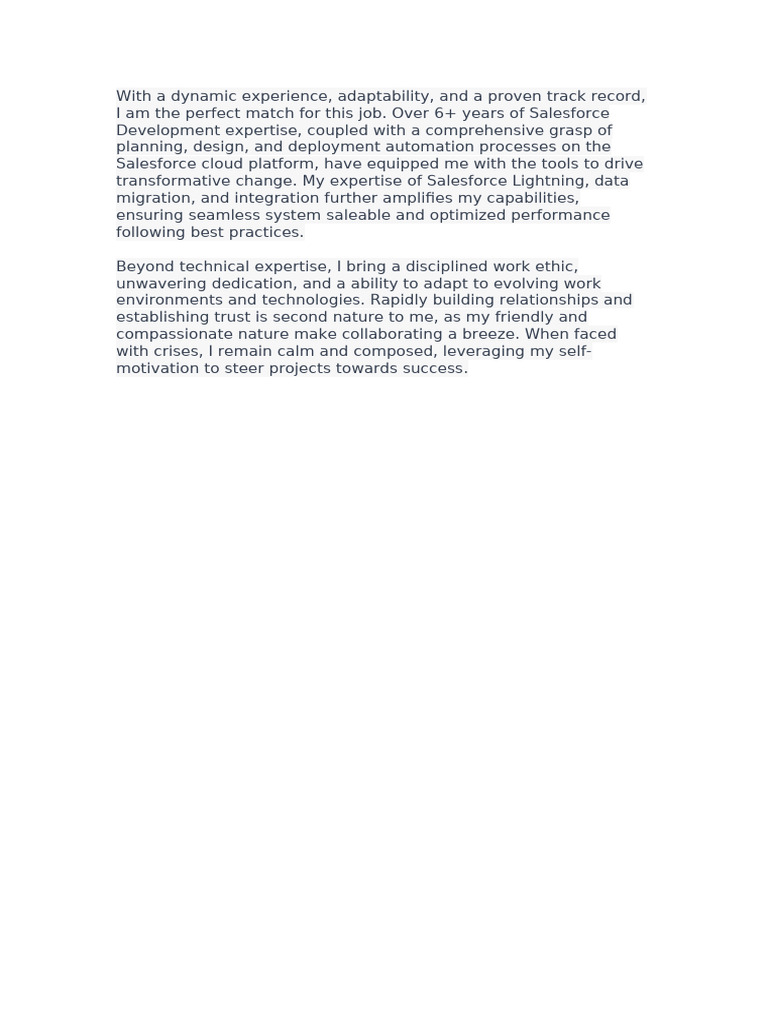 With A Dynamic Experience | PDF