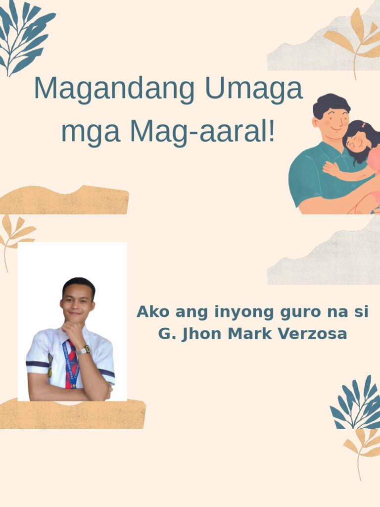 Pagiging Matatag Sa Mahihirap Na Sitwasyon Sa Pamilya | PDF