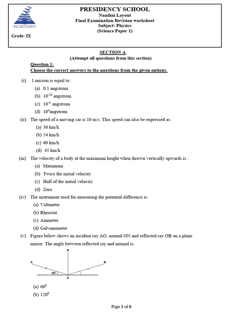 Filekey 7B22filename2222Grade 9 Physics Final Exam Revision Worksheet ...