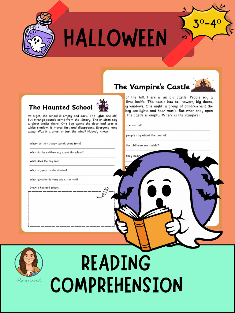 Halloween Reading Comprehension Activities | PDF | Trick Or Treating ...