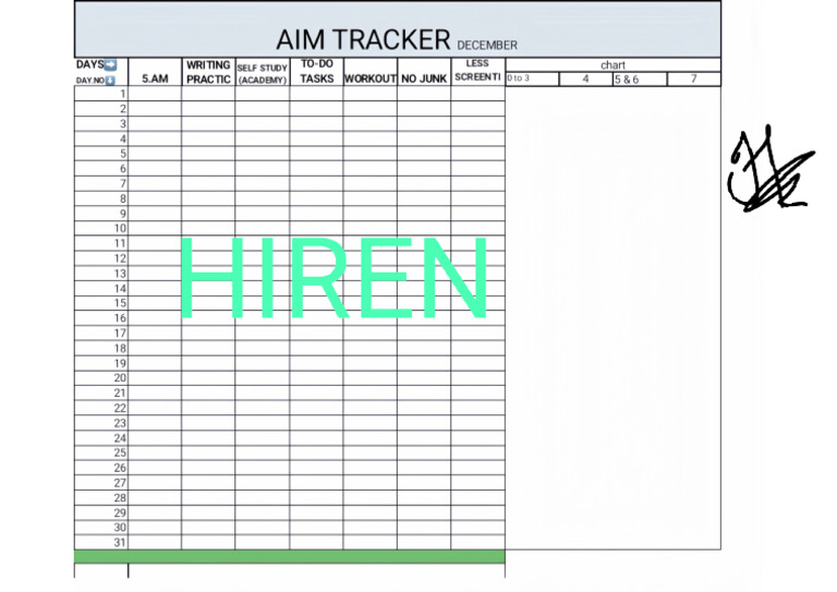 Aim Tracker (DEC) | PDF