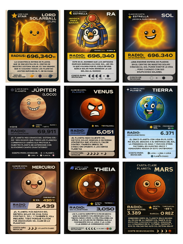 Solar Cards | PDF