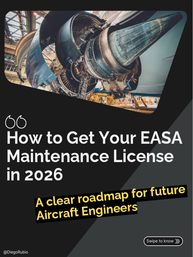 EASA Maintenance License Guide 2026 | PDF | Aircraft | Aviation
