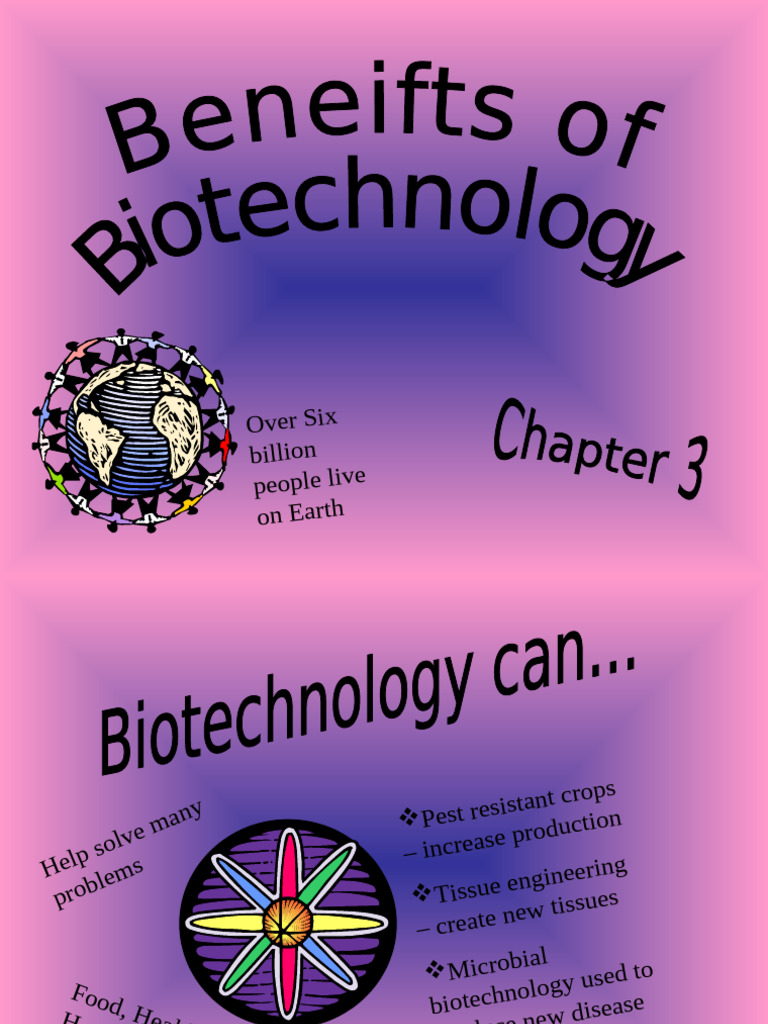 Benefits of Biotech | PDF | Food Industry | Biology
