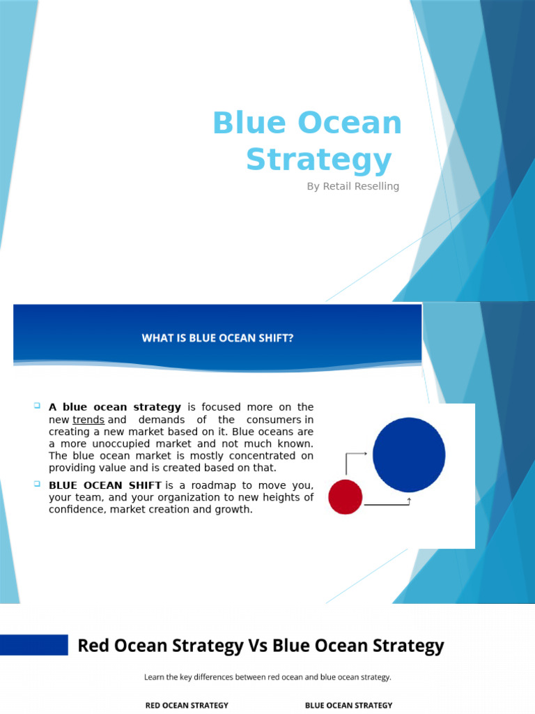 Blue Ocean - R&D TOPIC | PDF | Brand | Market (Economics)