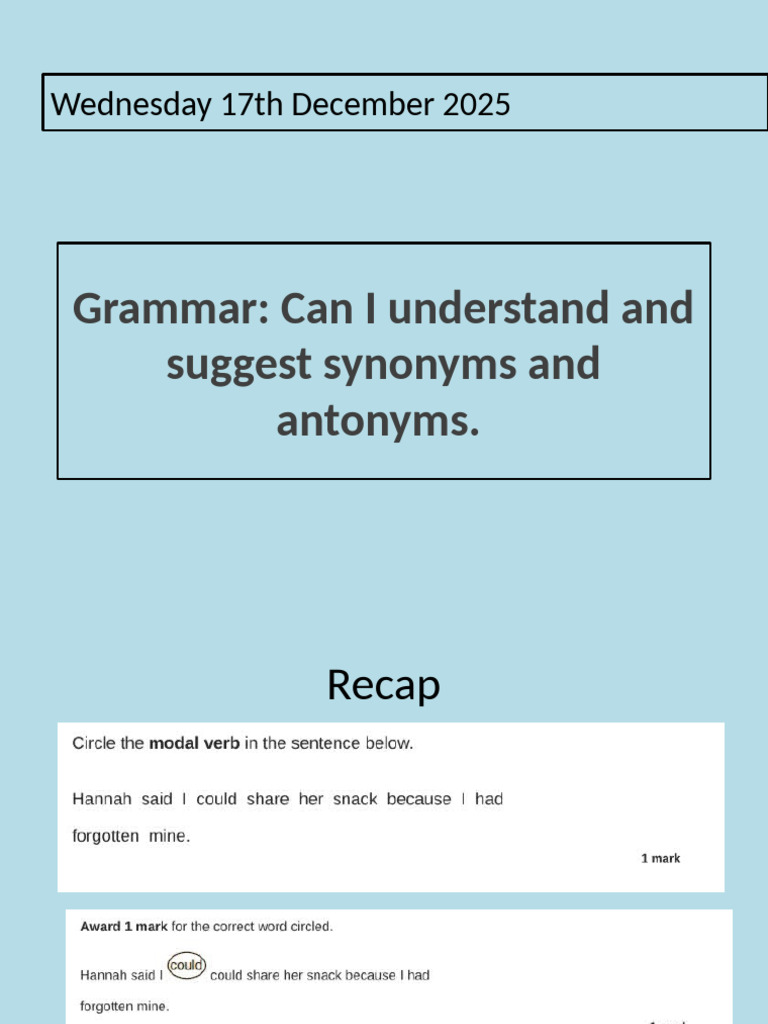 Synonyms and Antonyms | PDF | Lexical Semantics