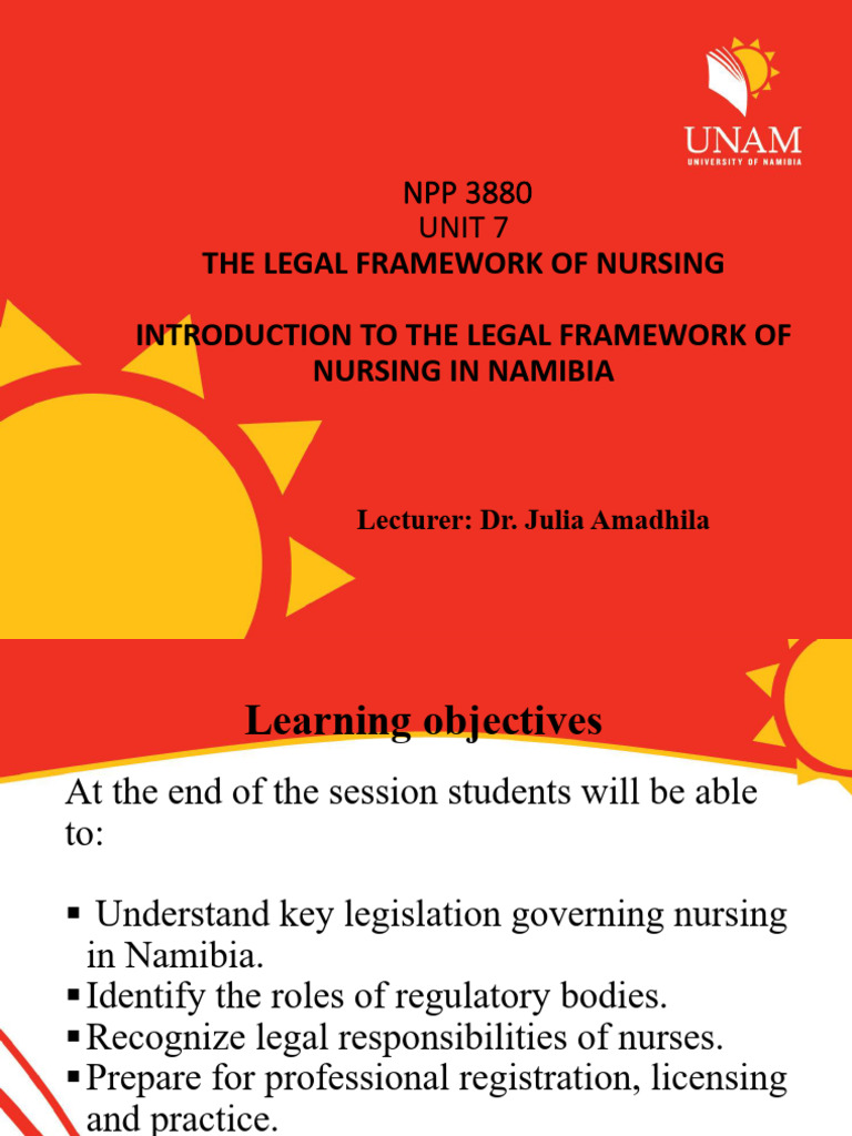 Unit 7 Introduction 2025 | PDF | Health Professional | Nursing