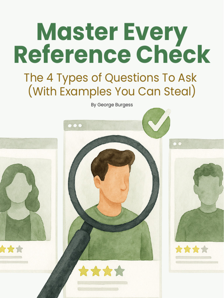 Essential Questions for Reference Checks | PDF