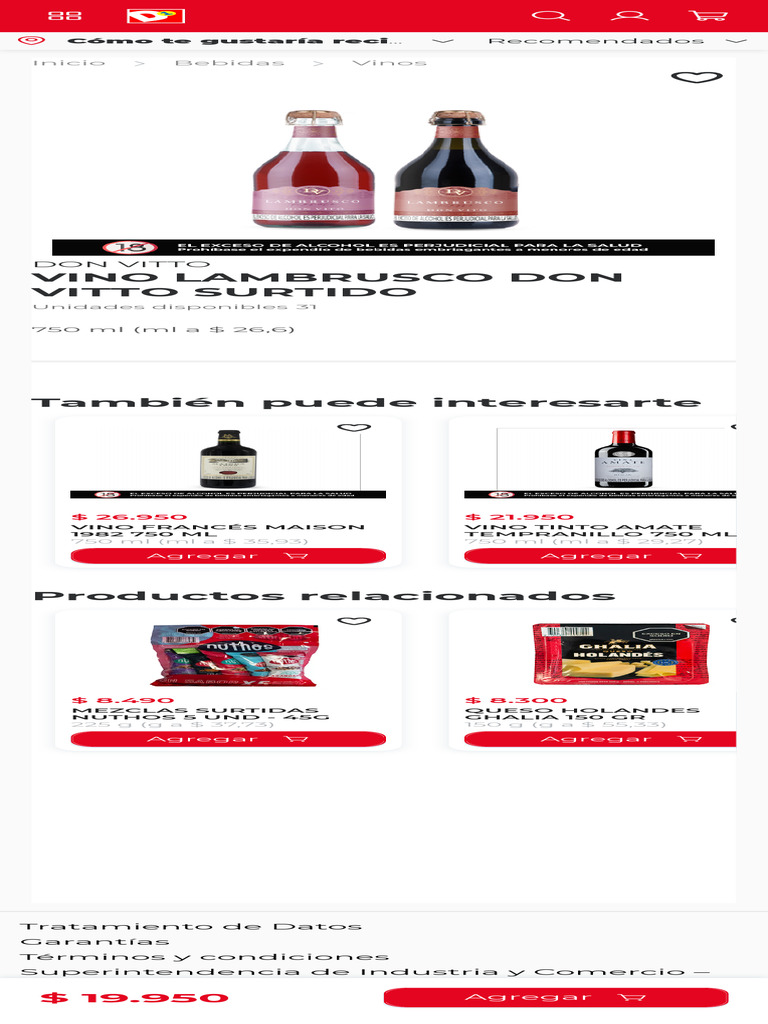 Vino Lambrusco Don Vitto Surtido d1 | PDF