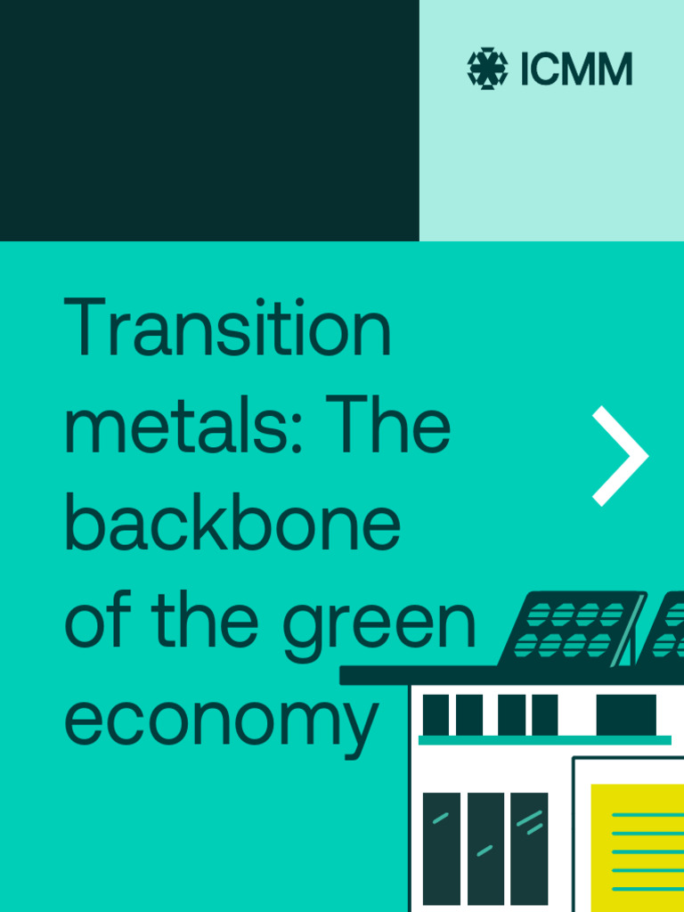 Transition Metals in the Green Economy | PDF