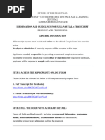 University of Ibadan Transcript Process | PDF | Courier | Information ...