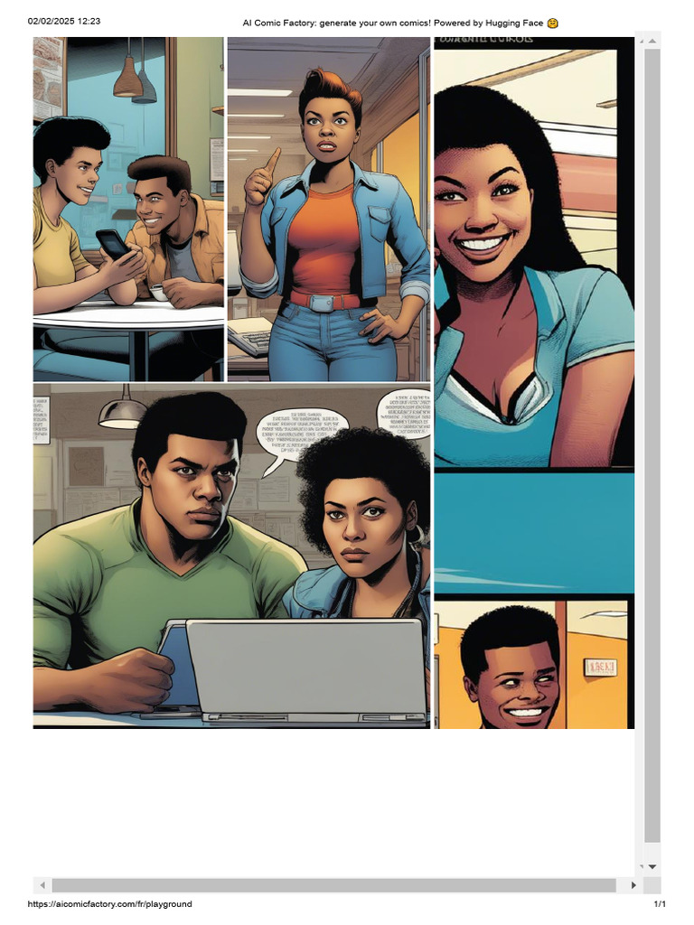Aire de Jeu - AI Comic Factory | PDF