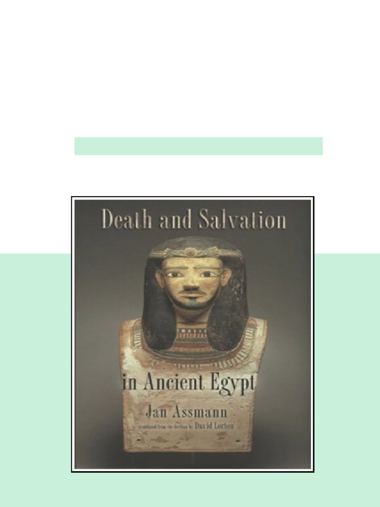 (Ebook) Death and Salvation in Ancient Egypt by Jan Assmann; David ...