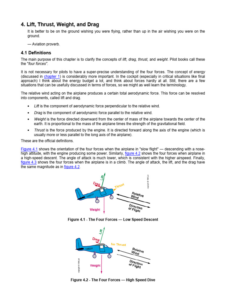 See How It Flies - 4-4 Forces | PDF | Drag (Physics) | Lift (Force)