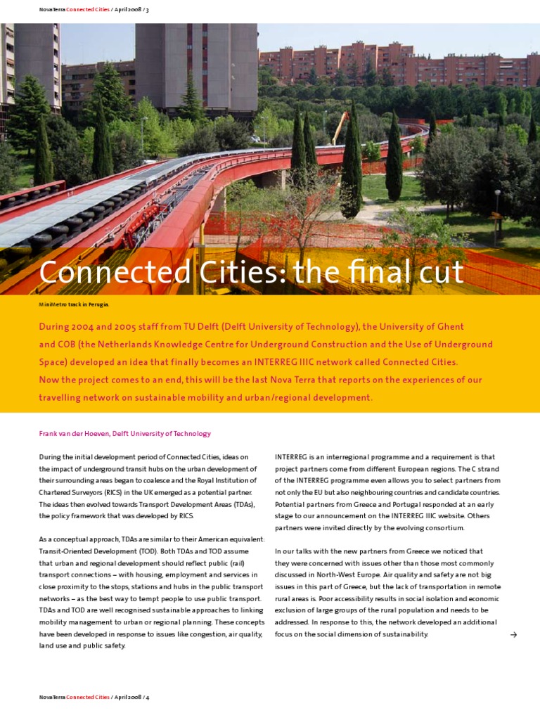 Connected Cities: The Final Cut | PDF | City | Business