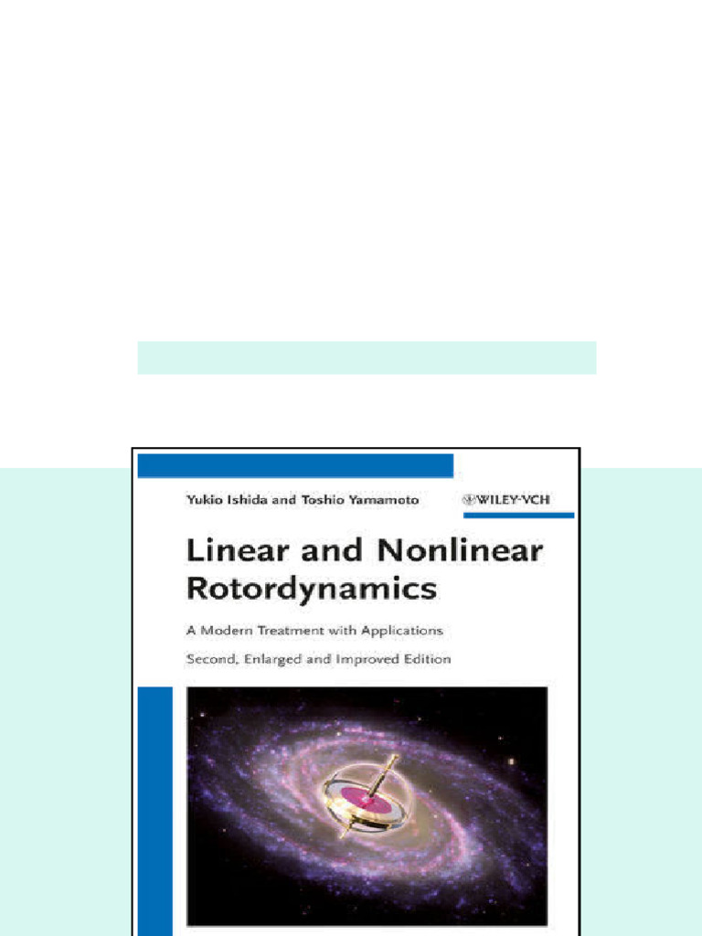 (Ebook) Linear and Nonlinear Rotordynamics: A Modern Treatment with ...