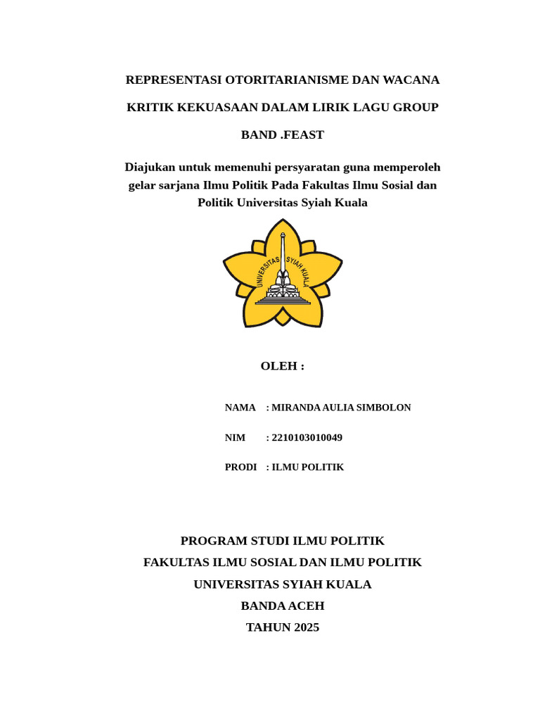 Proposal Miranda Ecek | PDF