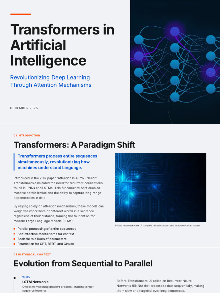 Transformers in Artificial Intelligence | PDF | Learning | Machine Learning