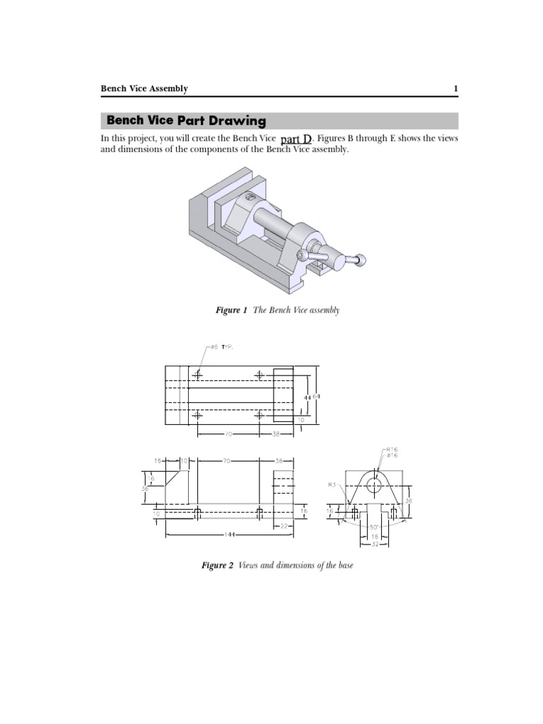 Bench Vice Assembly Guide | PDF