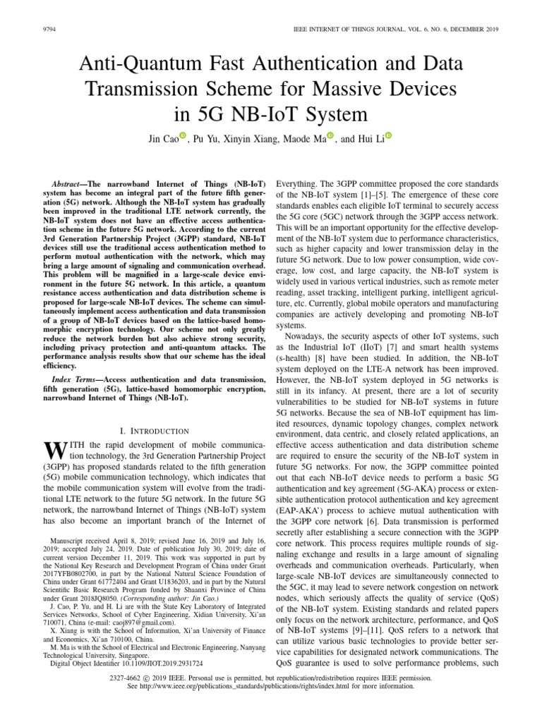 Anti-Quantum_Fast_Authentication_and_Data_Transmission_Scheme_for_Massive_Devices_in_5G_NB-IoT ...