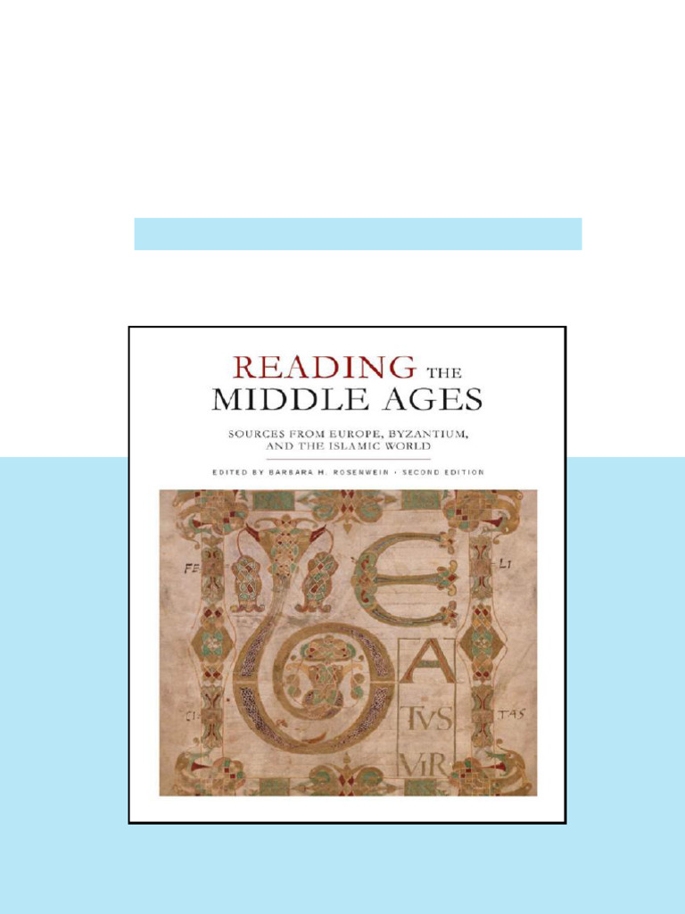 (Ebook) Reading the Middle Ages by Victoria Bromley ISBN 9781442606036 ...