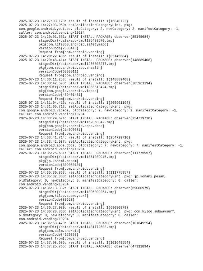 PM Debug Info | PDF | Android (Operating System) | Operating System Technology