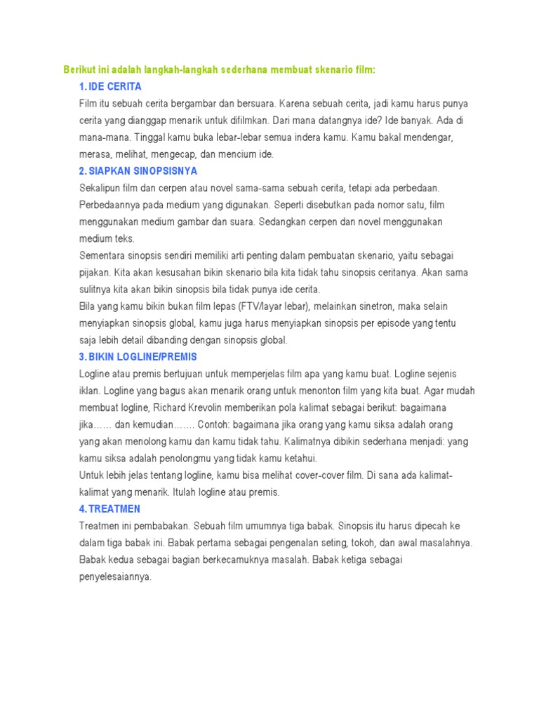 Cara Bikin Script | PDF