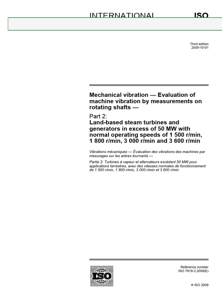 Preview - ISO 7919-2 - 2009 | PDF | International Organization For ...