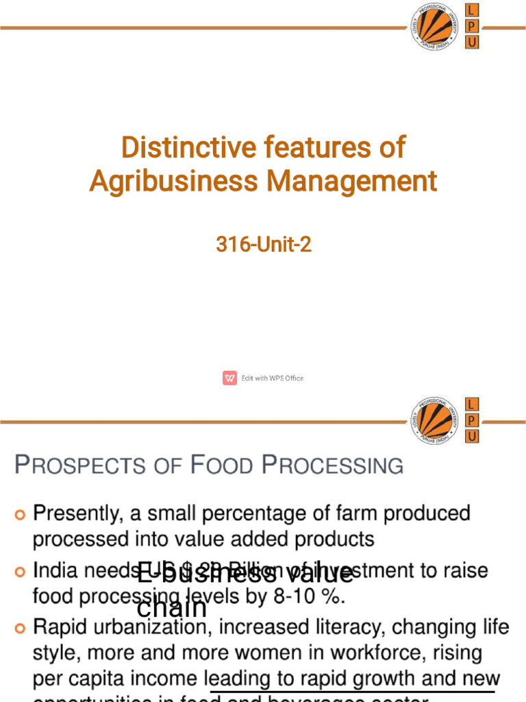 Features and Types of Agro-Based Industries | PDF | Agriculture ...