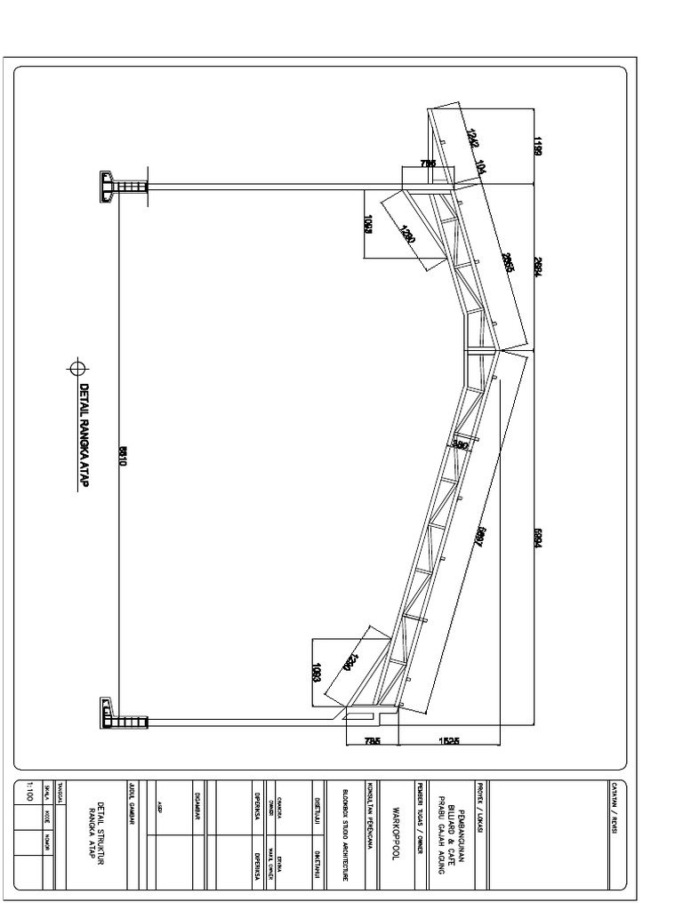 013 Detail Ranka Atap | PDF